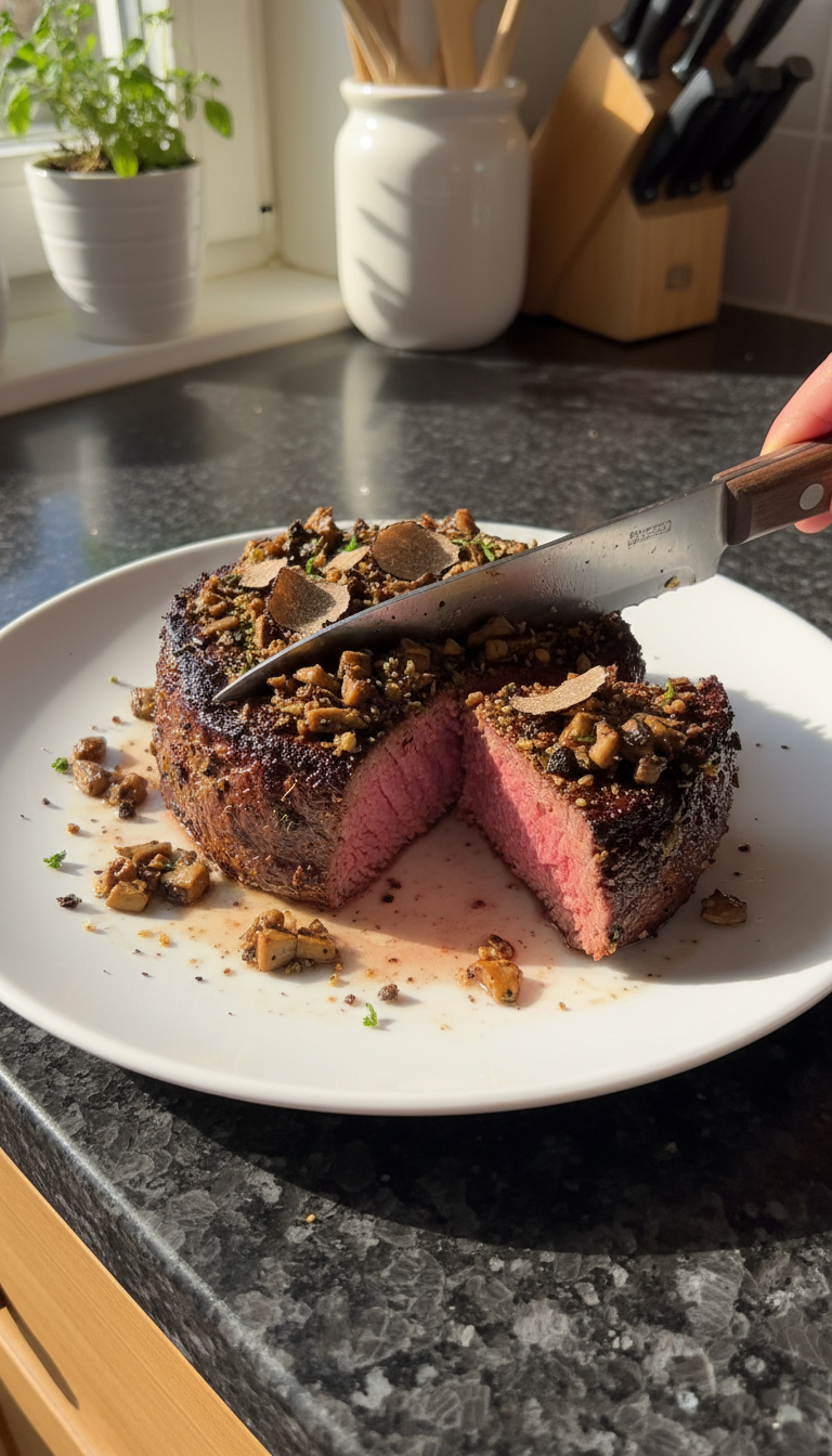 Pilz Trüffel Filet Mignon - Rezepteking